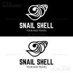 Download Snail shell beach logo design - altologo.com